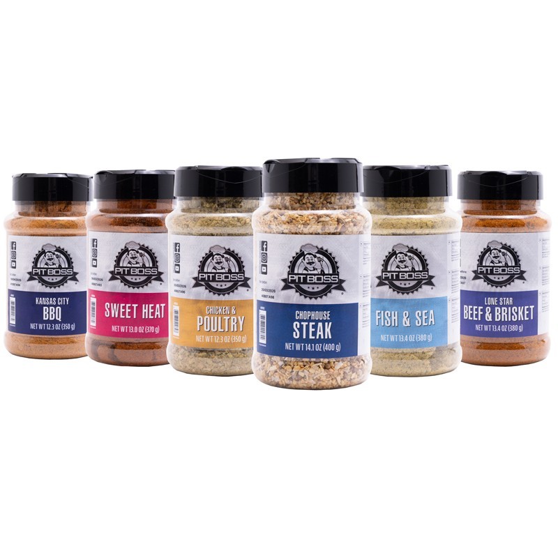 Pack Découverte RUB PIT BOSS - Epices pour assaisonnement